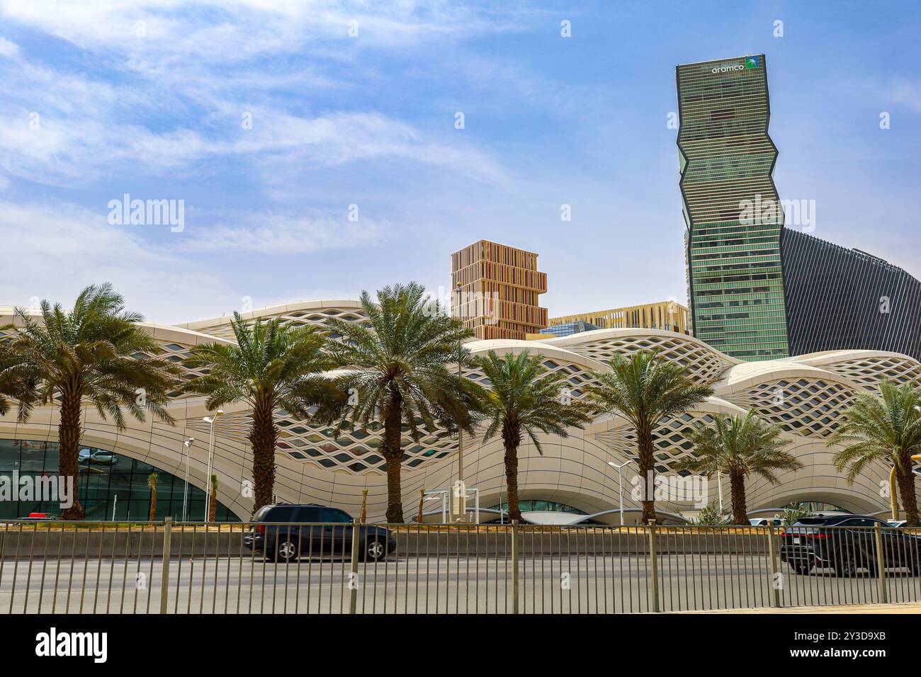 Riyadh, Saudi Arabia - Mar 15 2024,King Abdullah Financial District ...