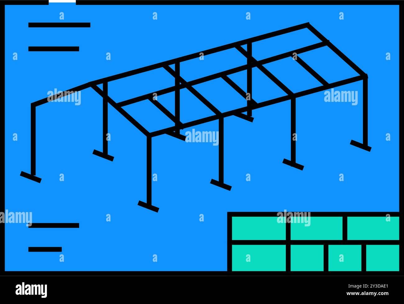 structural drafting architectural drafter icon color illustration Stock ...
