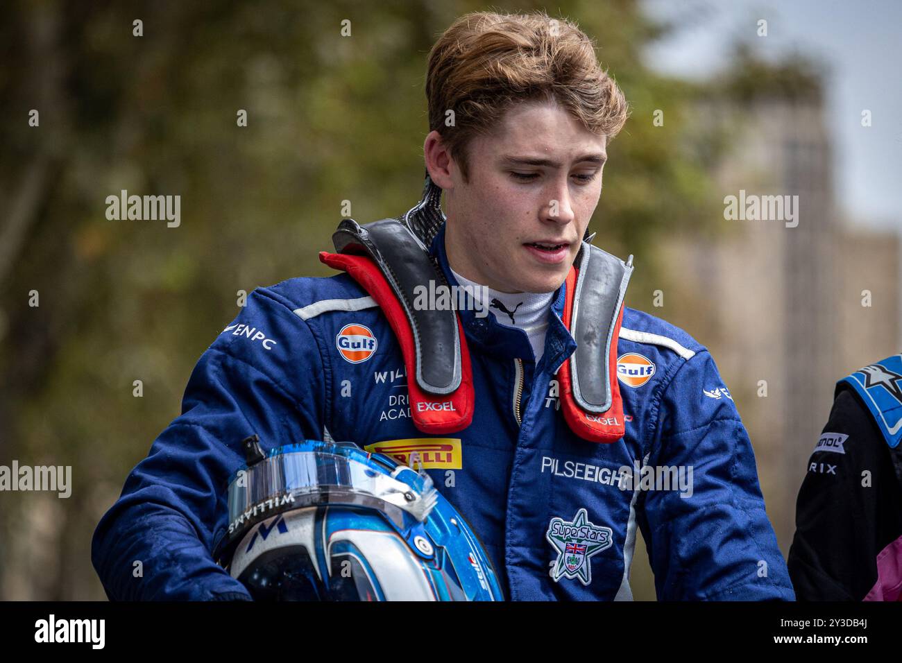 BROWNING Luke (gbr), ART Grand Prix, Dallara F2 2024, portait during ...