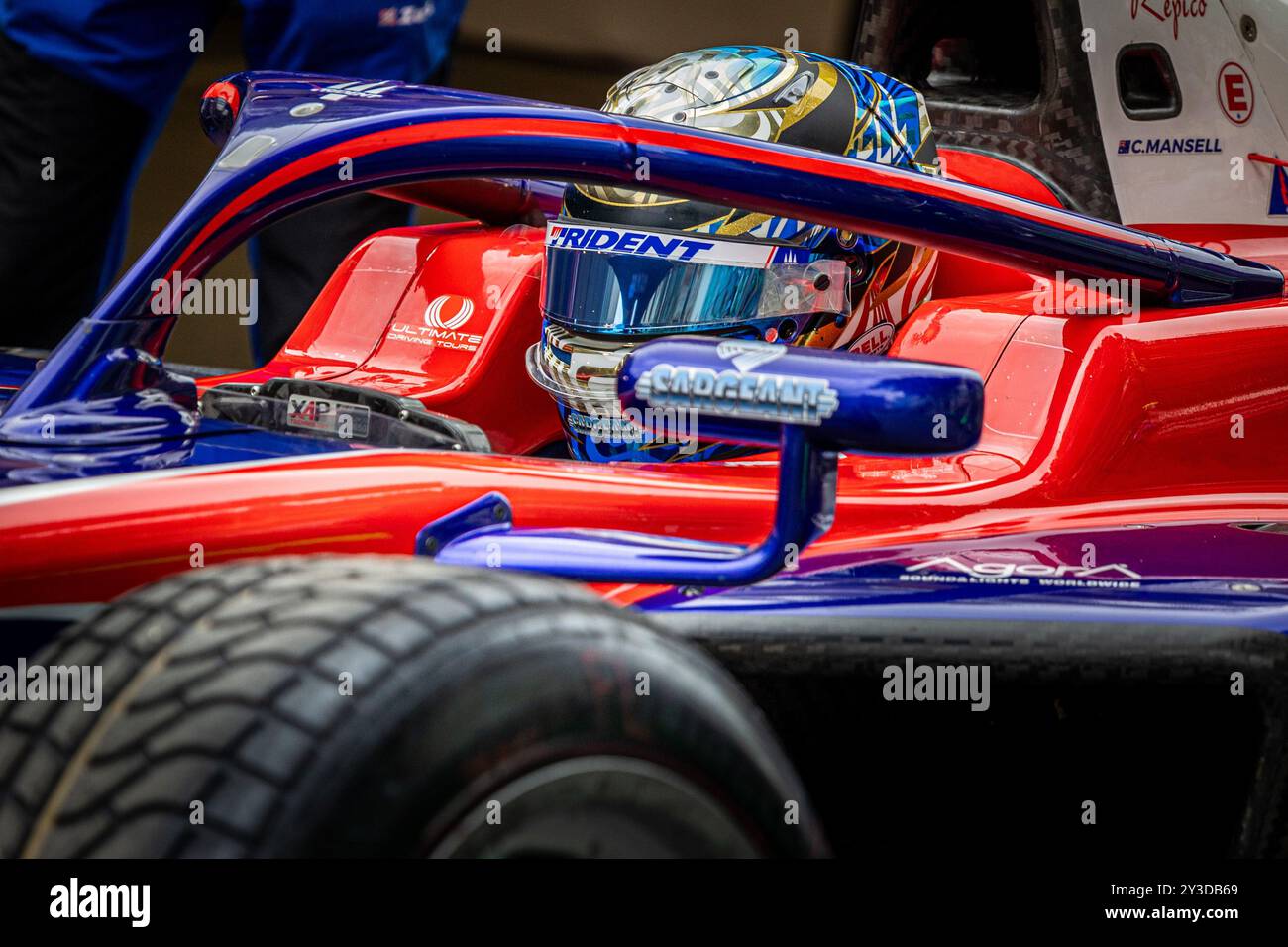 MANSELL Christian (aus), Trident, Dallara F2 2024, portrait during the ...