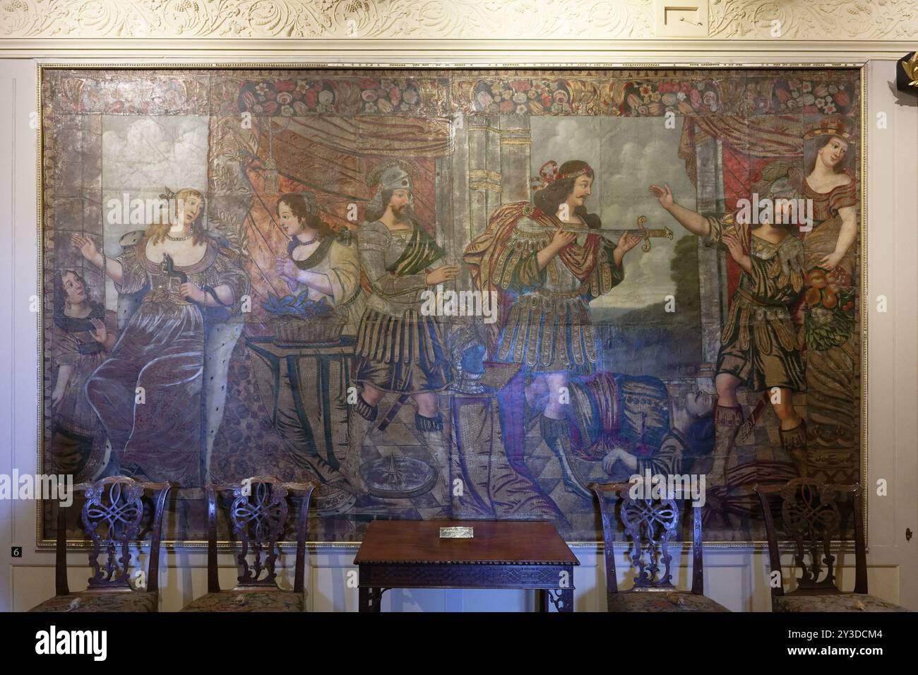 Interior view, The Death of Antony and Cleopatra, Leather Gallery ...