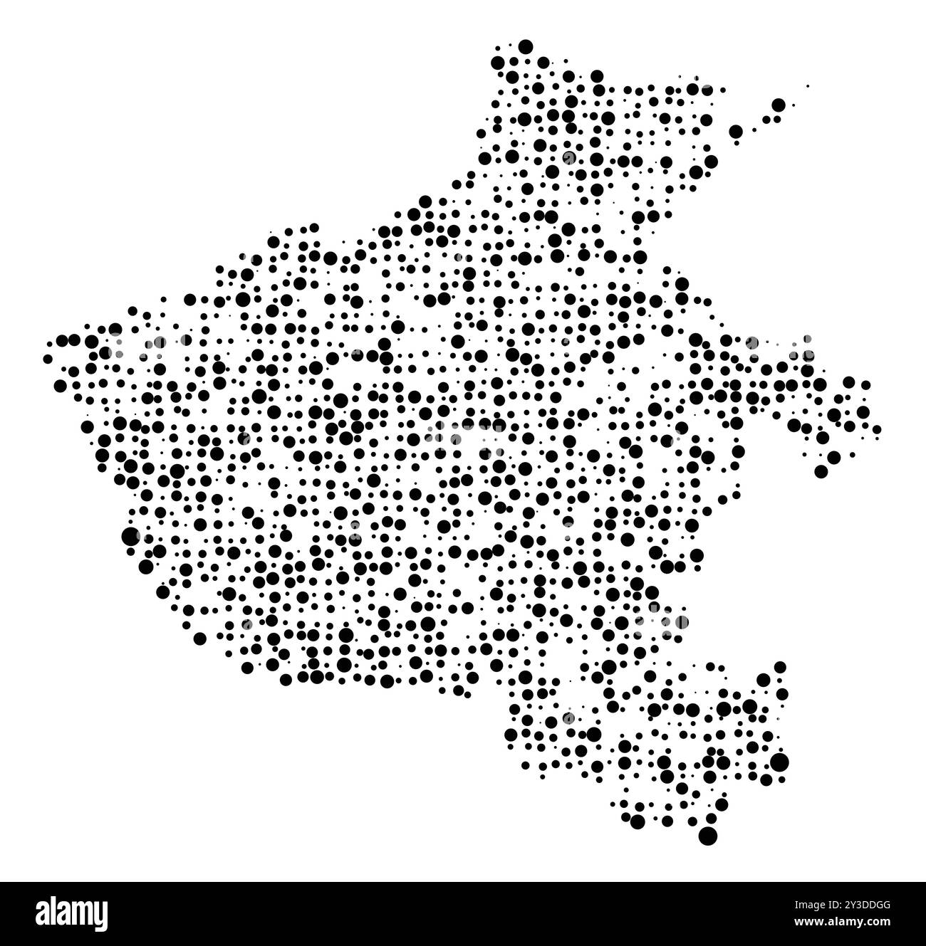 Symbol Map of the Province Henan (People's Republic of China) showing ...
