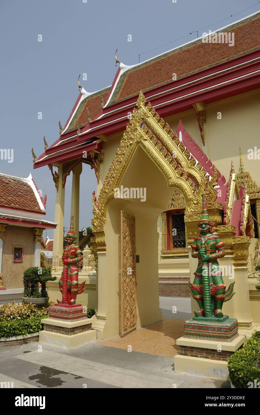 Temple gate, Ayutthaya, Thailand, Asia Stock Photo - Alamy