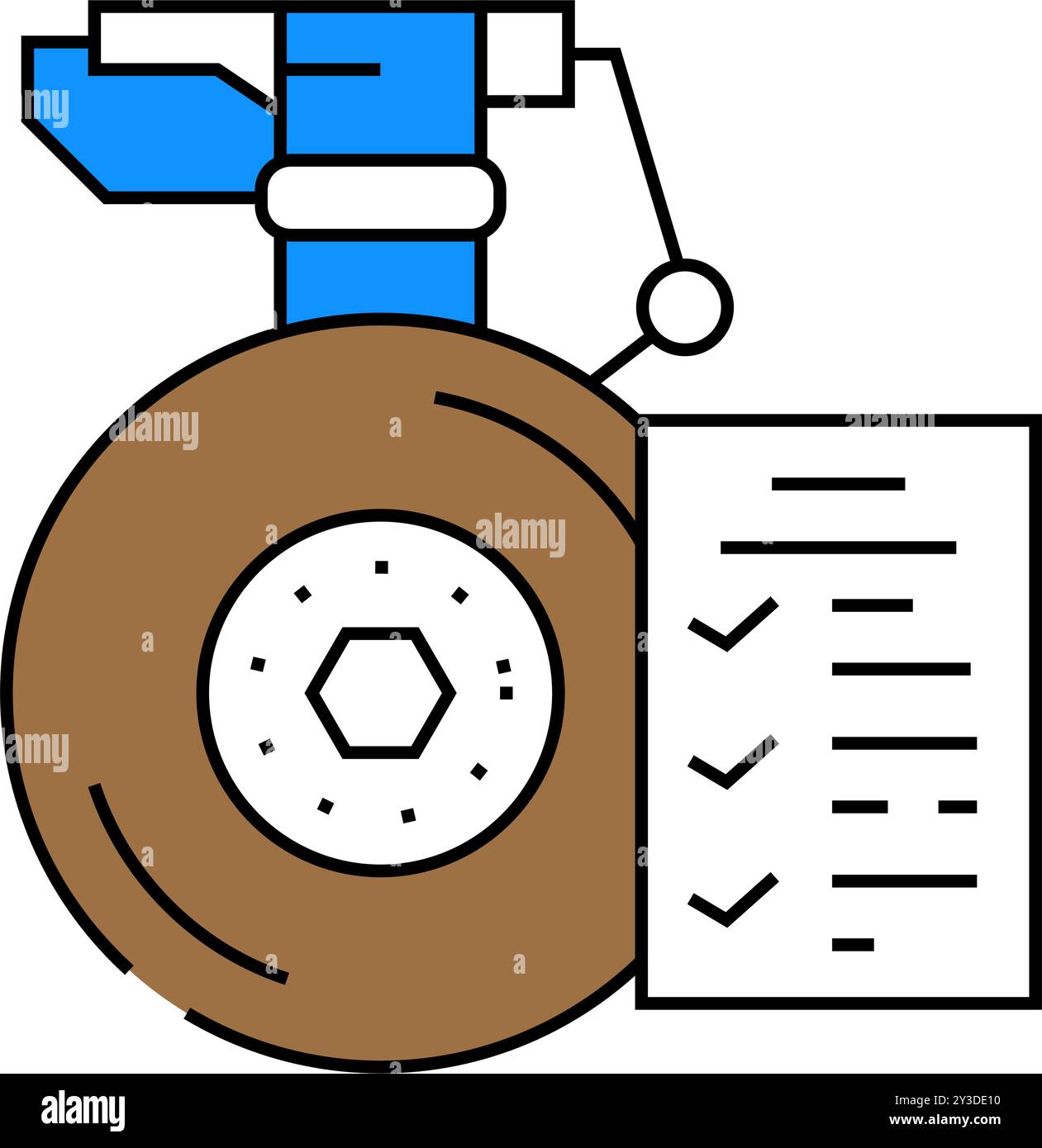 Landing Gear Check Aircraft Icon Color Illustration Stock Vector Image And Art Alamy