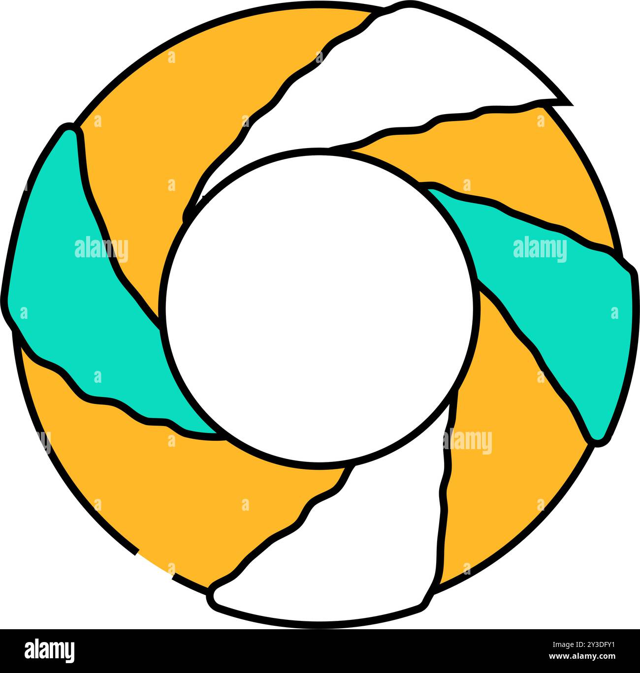 simit turkish bagel cuisine icon color illustration Stock Vector Image ...