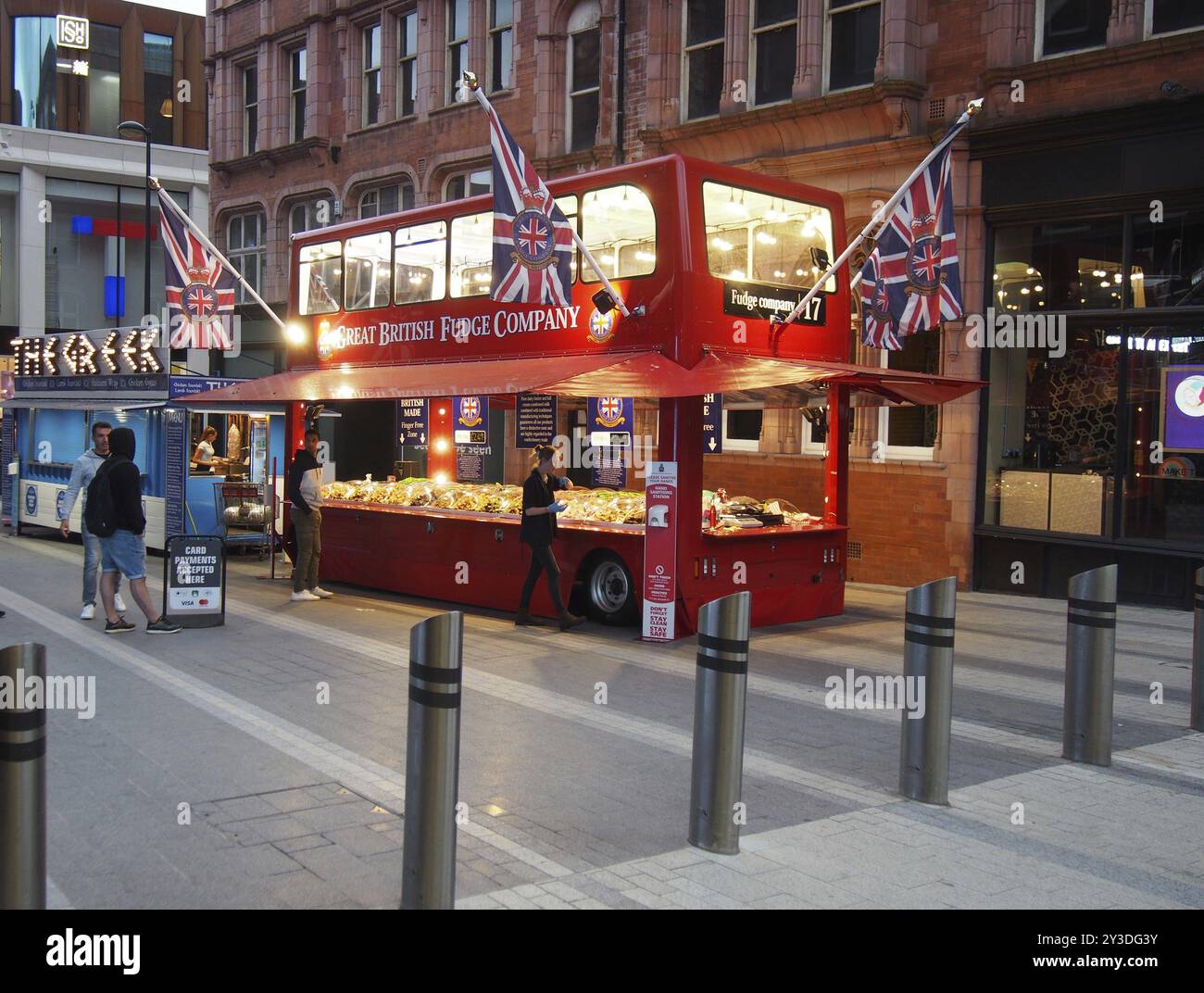 Bus booths hi-res stock photography and images - Alamy