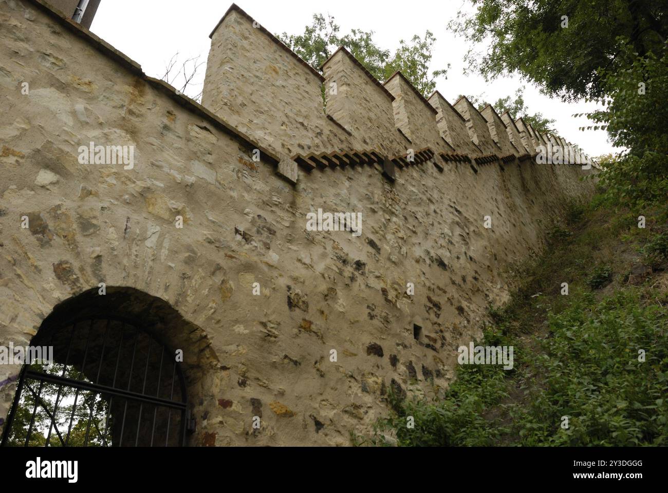 Hunger Wall on the Petrin, Prague Stock Photo - Alamy