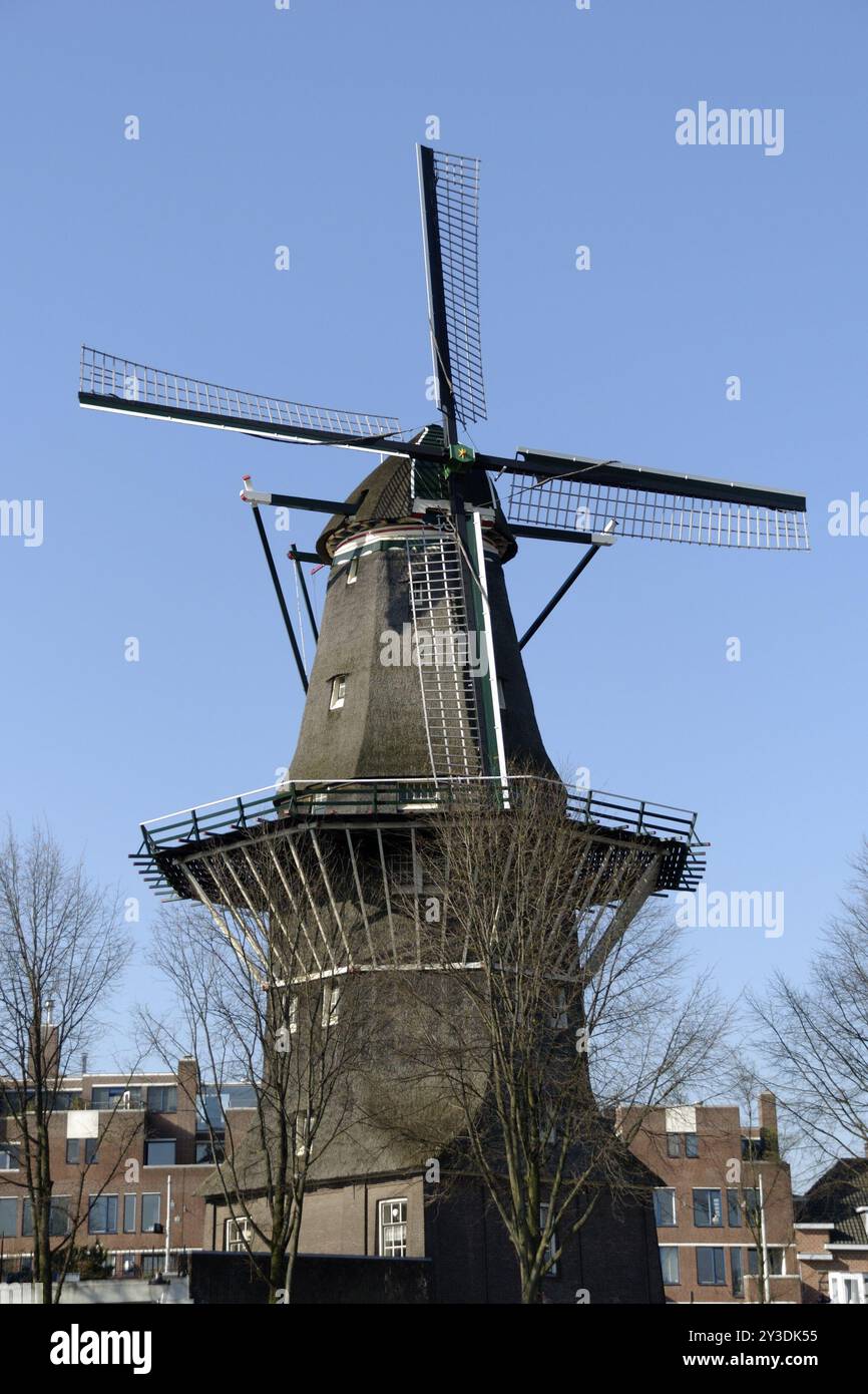 Molen De Gooyer in Amsterdam, Holland Stock Photo - Alamy