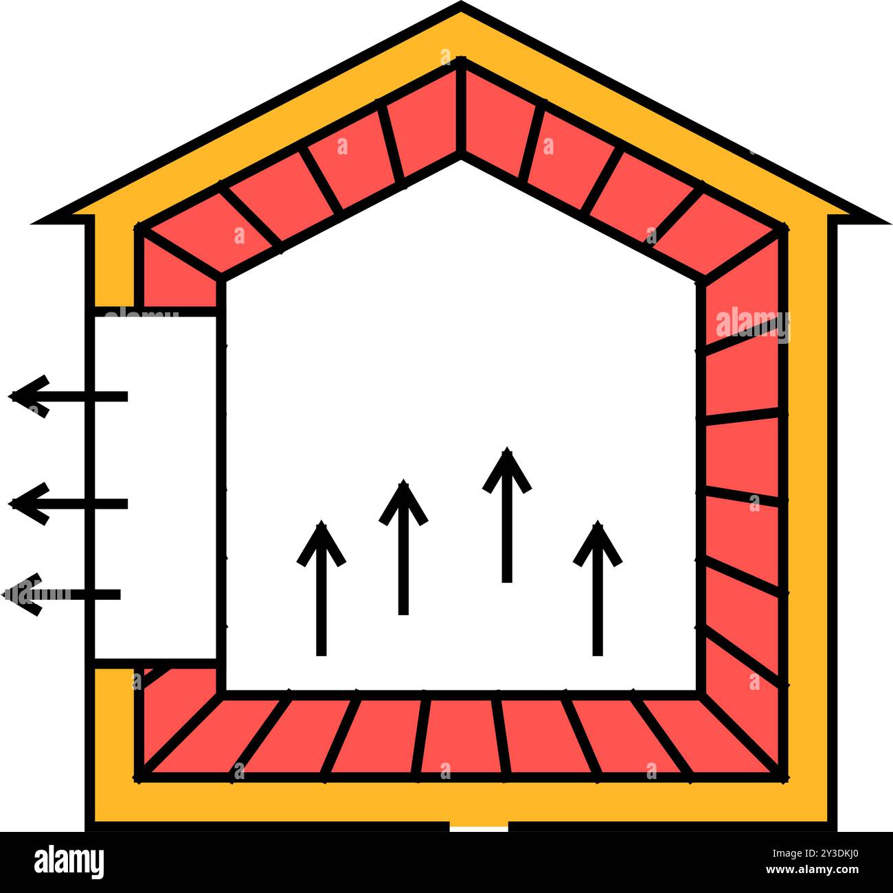 thermal mass energy icon color illustration Stock Vector Image & Art ...
