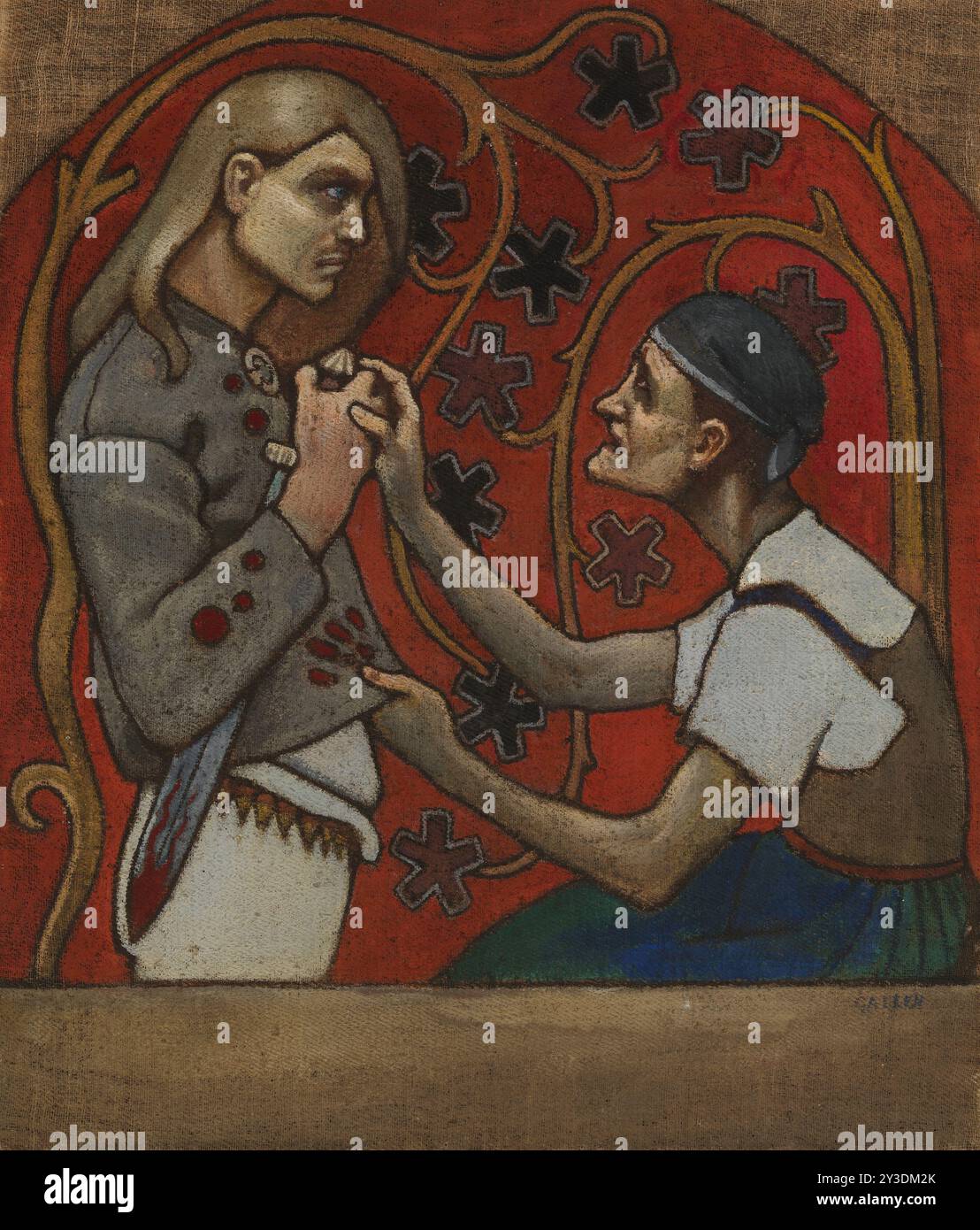 The Fratricide, 1897 Stock Photo - Alamy