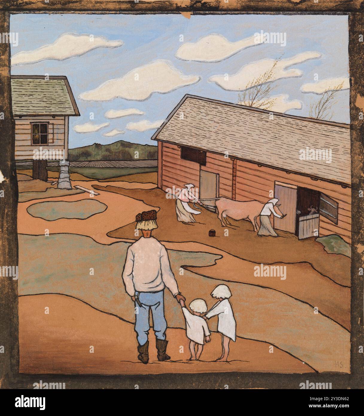 Spring Feeling, 1895 Stock Photo - Alamy