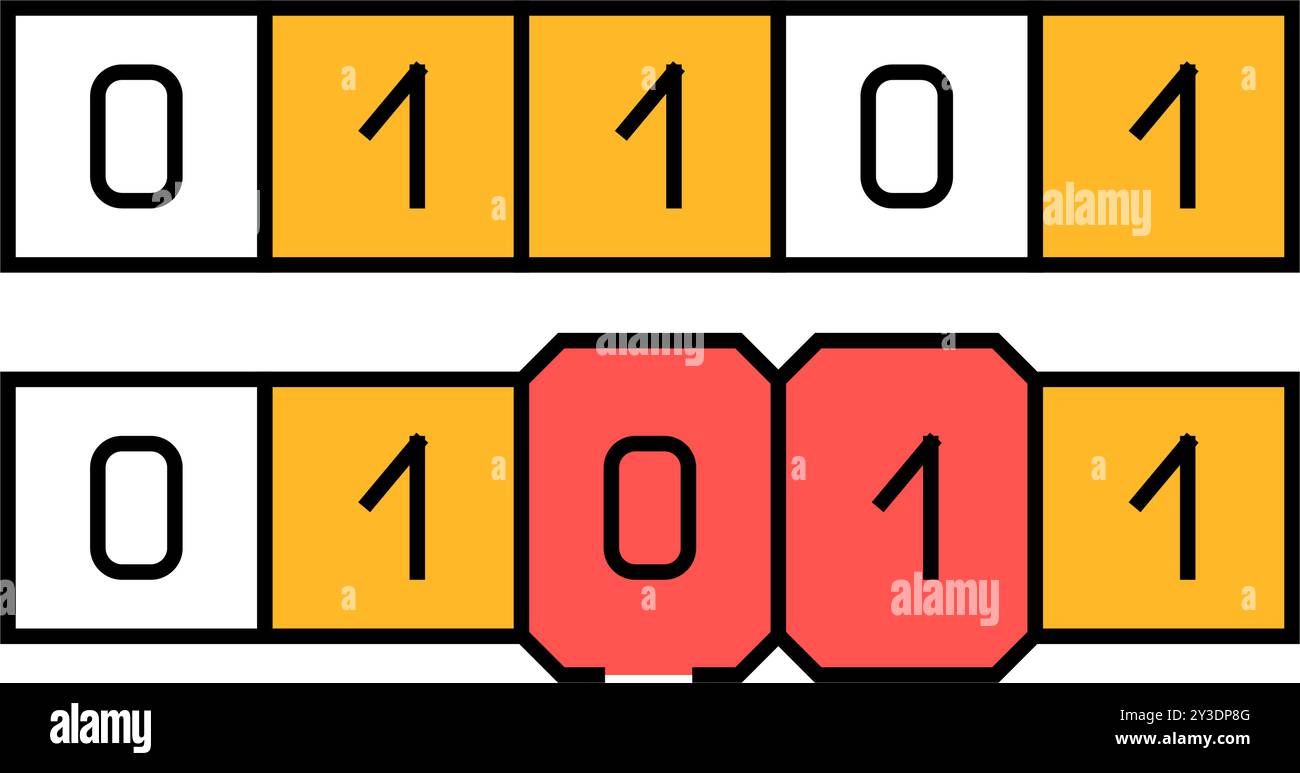 genetic algorithm icon color illustration Stock Vector Image & Art - Alamy