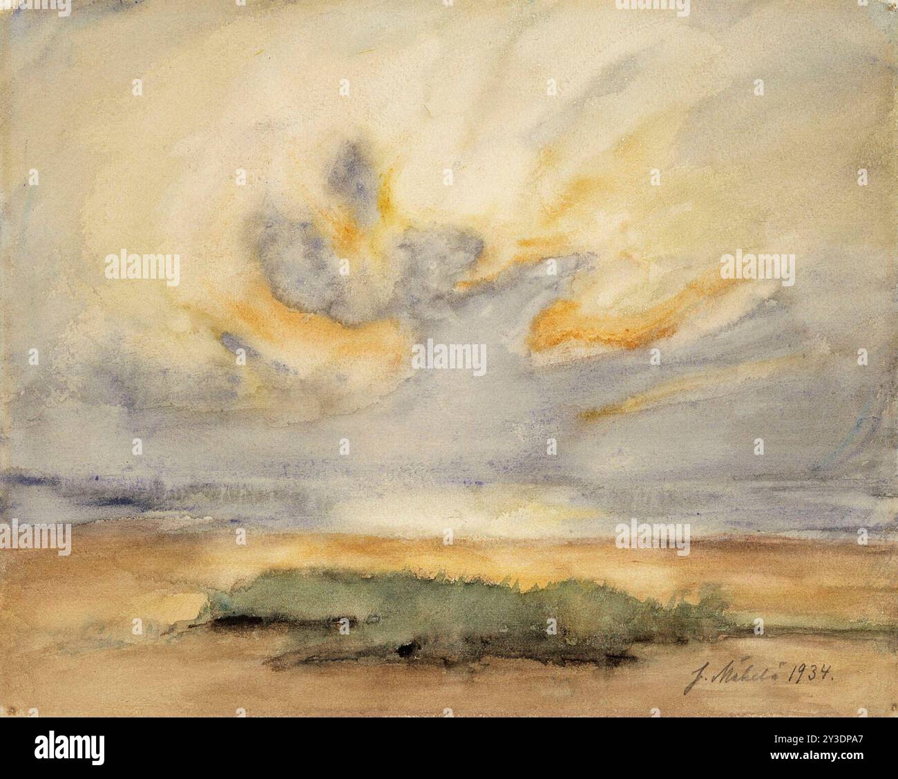 Expressionist painting sun hi-res stock photography and images - Alamy