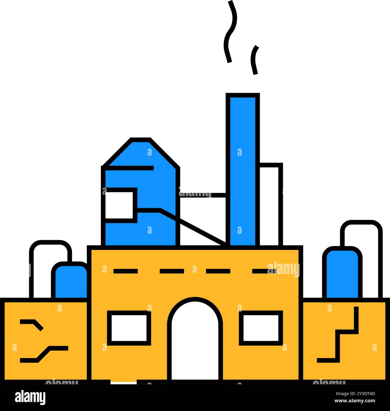pulp mill paper icon color illustration Stock Vector Image & Art - Alamy