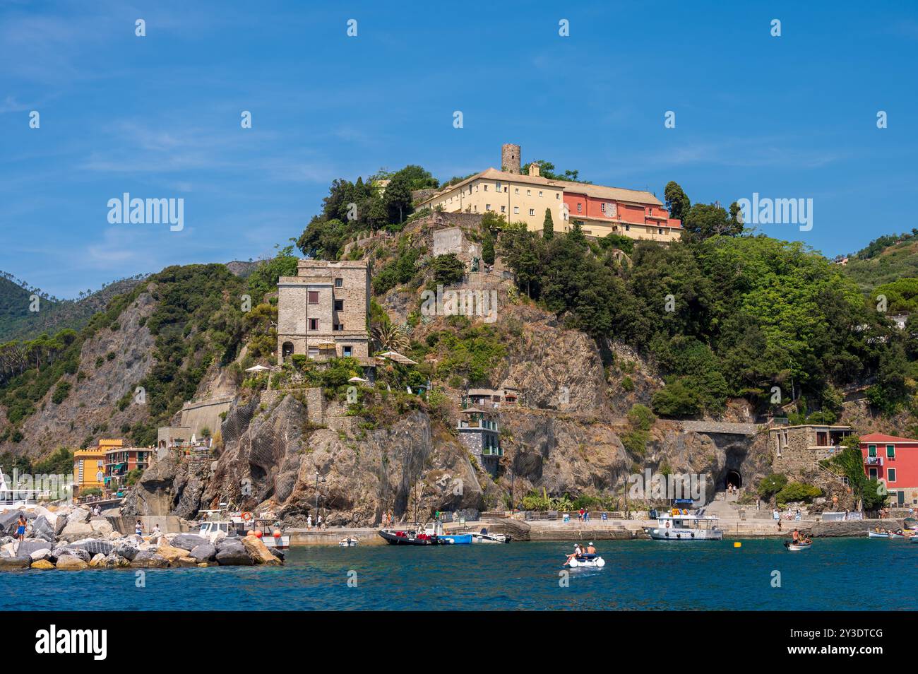 Monterosso al Mare, Italy - August 10, 2024: Views of the beautiful ...