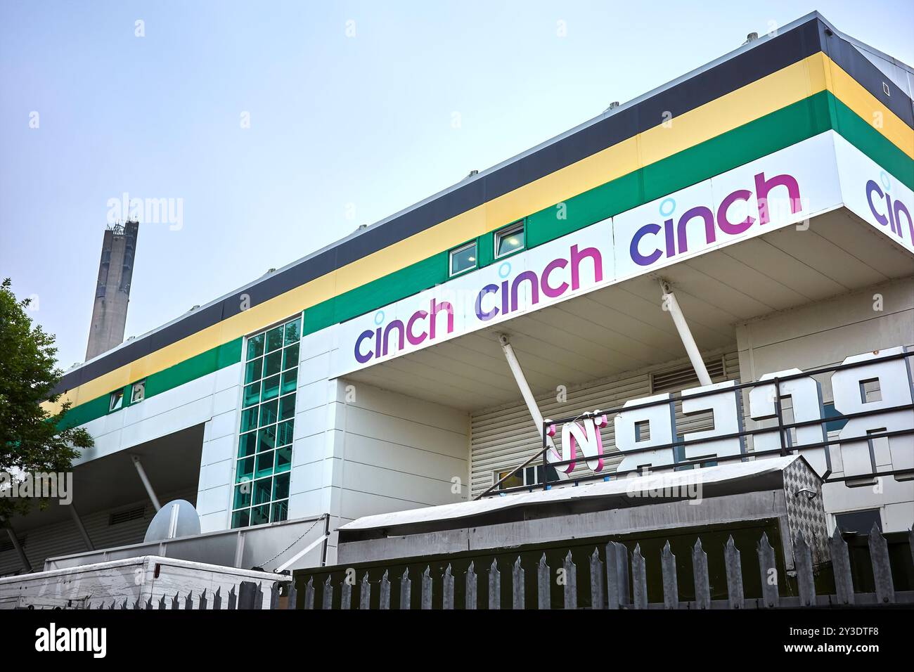 Cinch Stand at Northampton Saints rugby football club (rfc), England ...