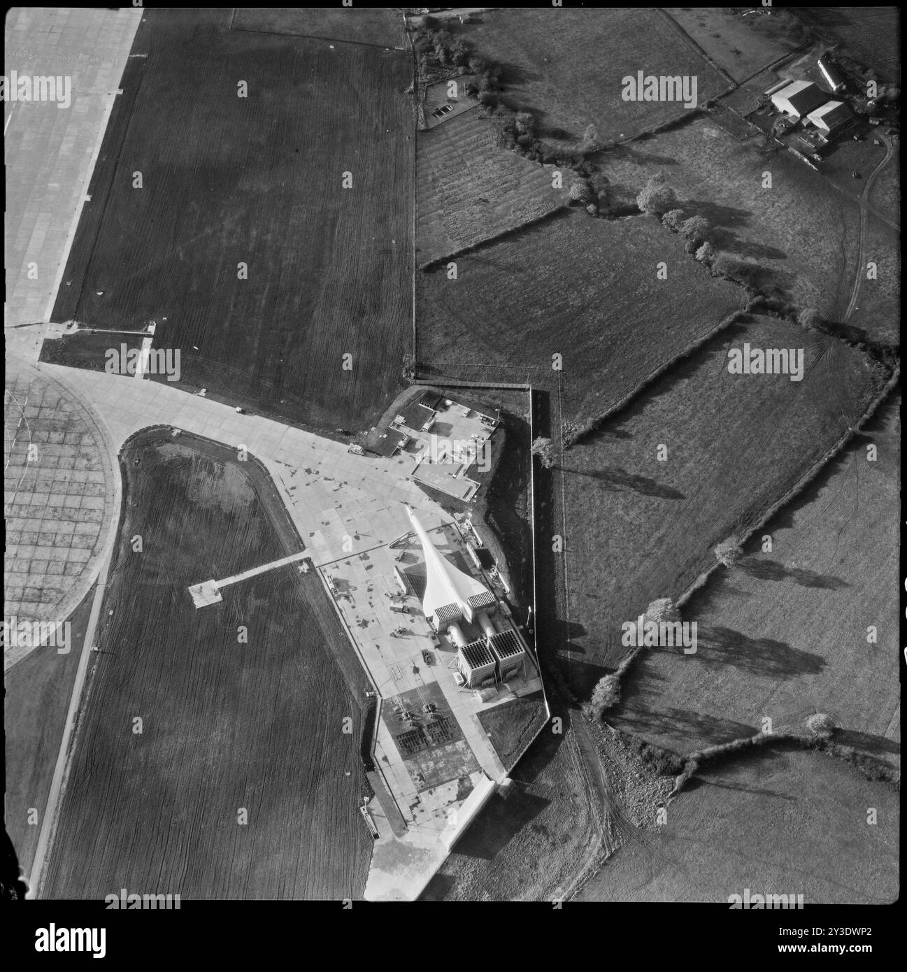 Concorde G-AXDN at Bristol Filton Airport Engine-Running Base, Catbrain ...