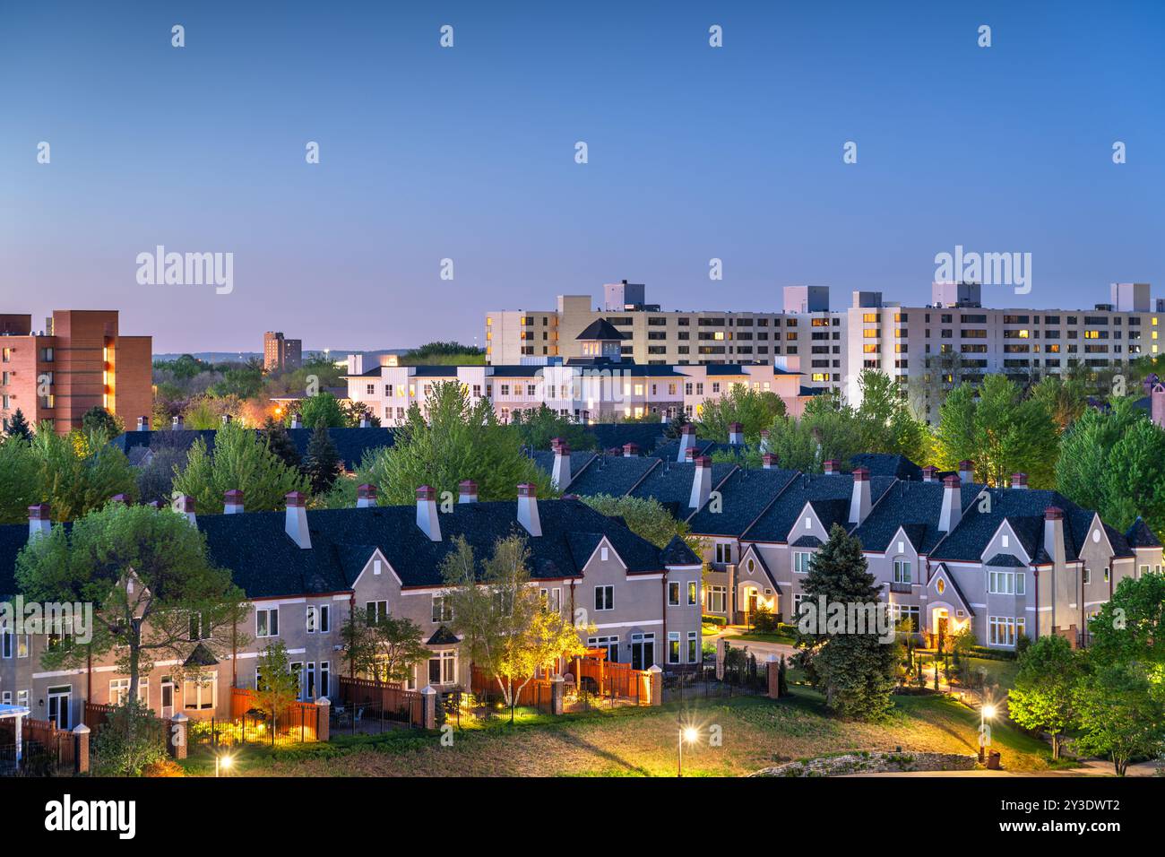 Minnesota neighborhoods hi-res stock photography and images - Alamy