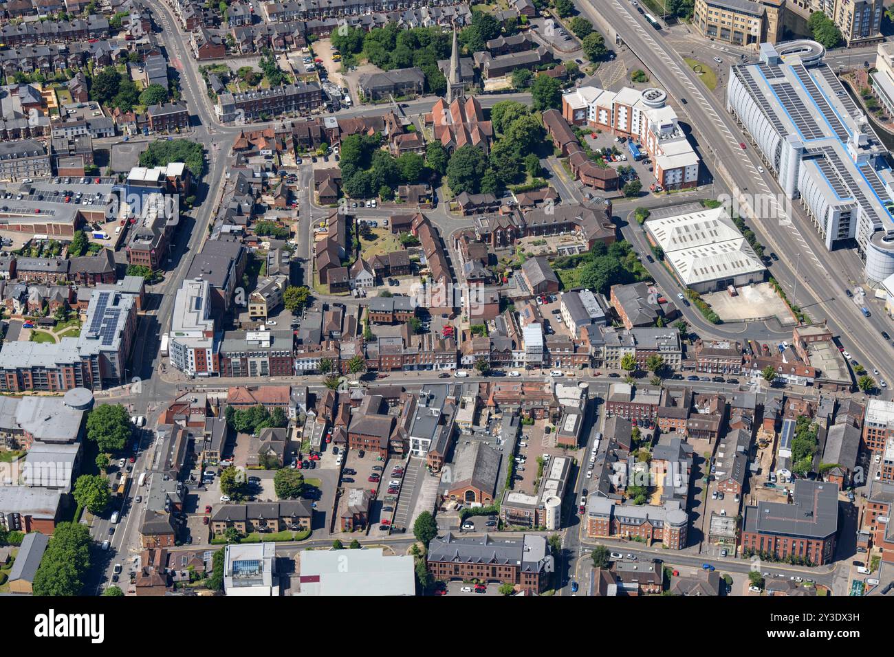 Part of Reading High Street Heritage Action Zone, Reading, 2022 Stock ...