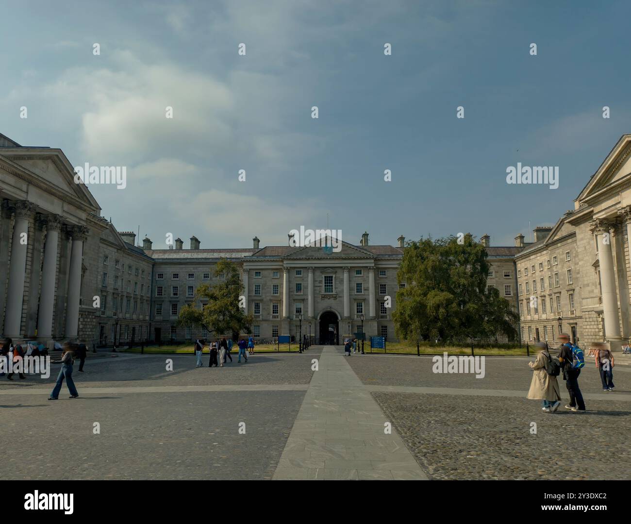 Parliament Square in Trinity College Dublin, Ireland Stock Photo - Alamy