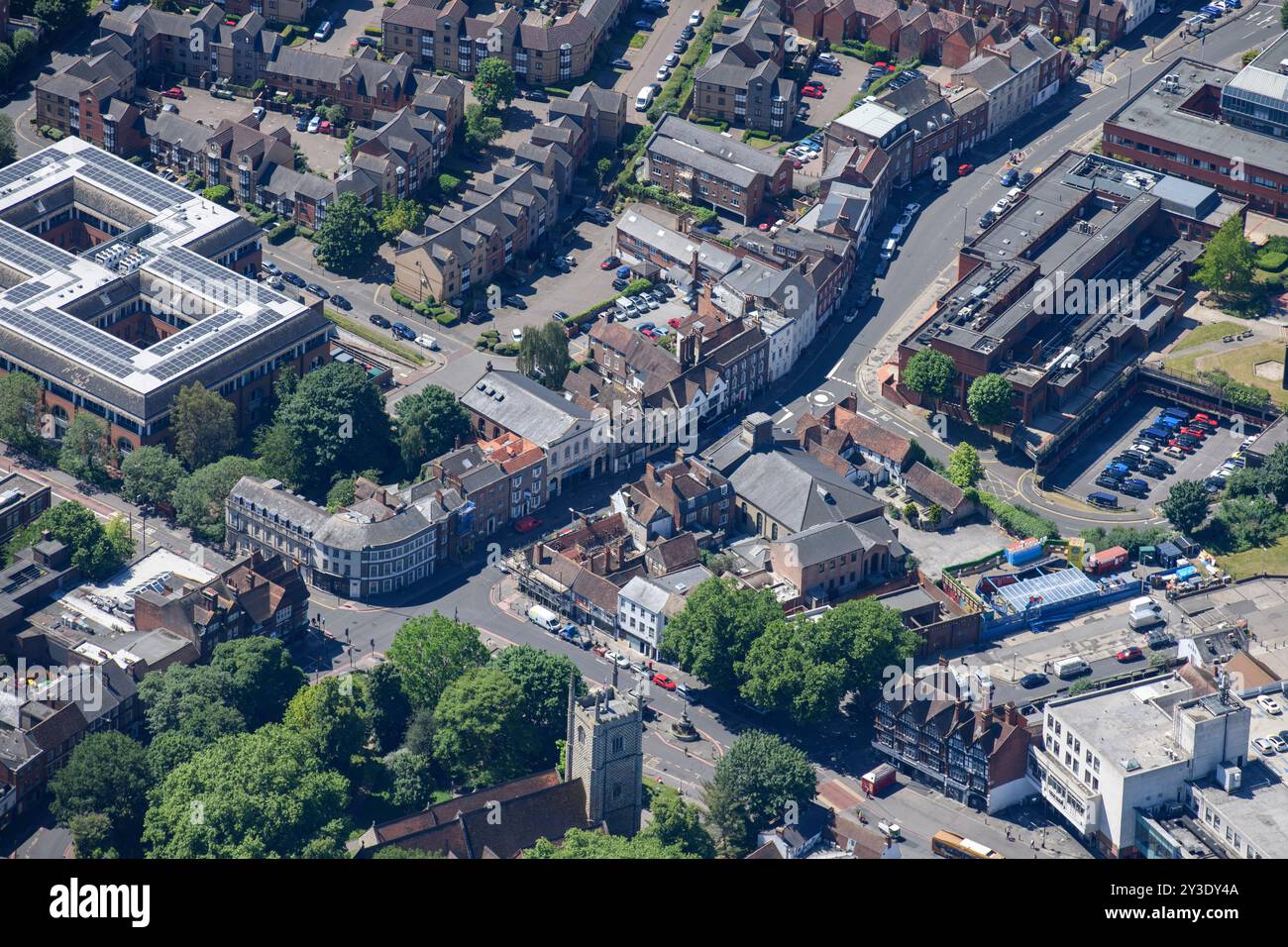 Part of Reading High Street Heritage Action Zone, Reading, 2022 Stock ...