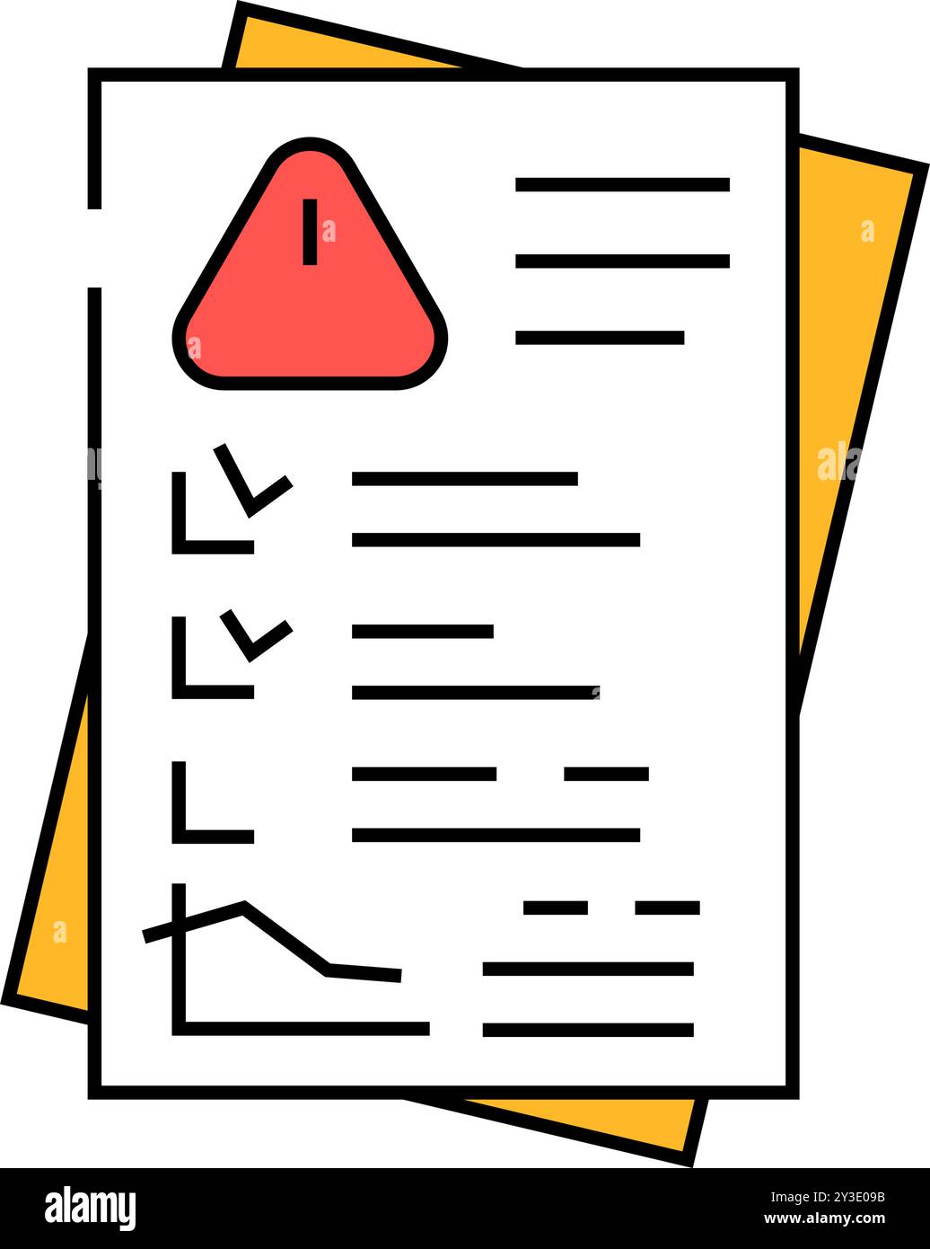 mitigation plan risk icon color illustration Stock Vector Image & Art ...