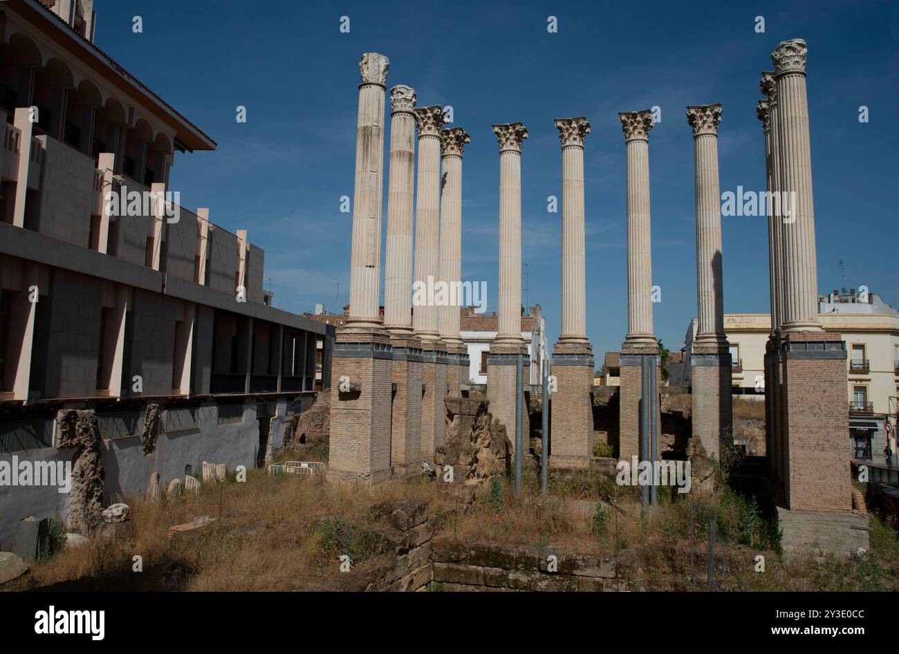 Ancient Roman Temple dating from between Emperor Claudius (AD 41-54 ...