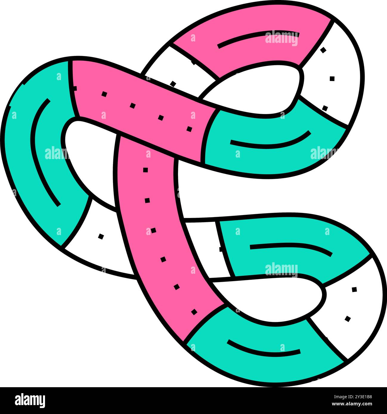 tangle toy fidget icon color illustration Stock Vector Image & Art - Alamy