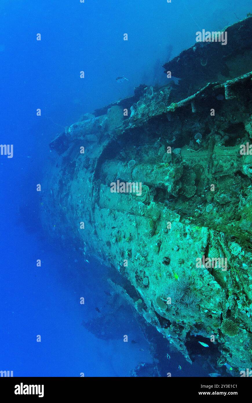 Japanese submarine wreck from World War II Stock Photo - Alamy