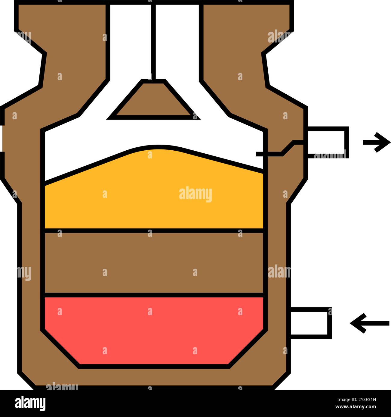 gasification biomass energy icon color illustration Stock Vector Image ...