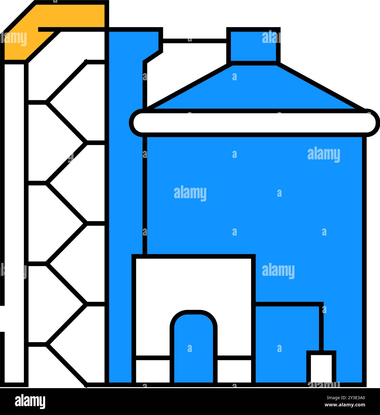 plant biomass energy icon color illustration Stock Vector Image & Art ...