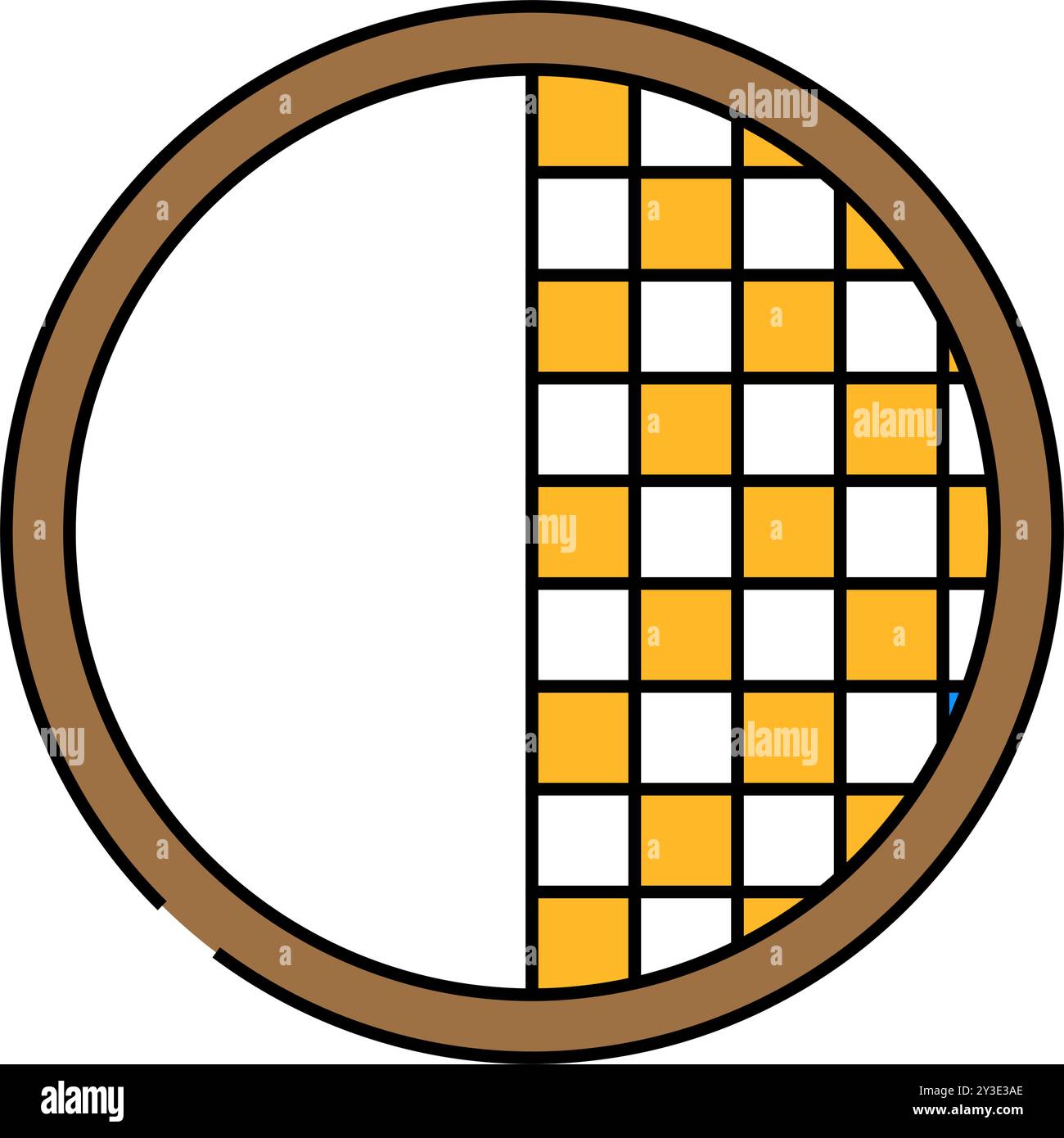 contrast ratio ux ui design icon color illustration Stock Vector Image ...