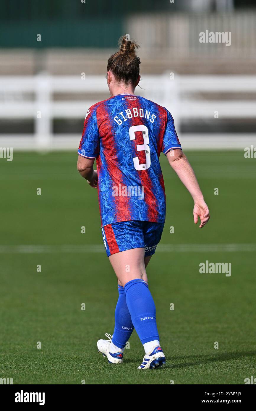 LONDON, ENGLAND - SEPTEMBER 12: Ashleigh Weerden of Crystal Palace FC ...