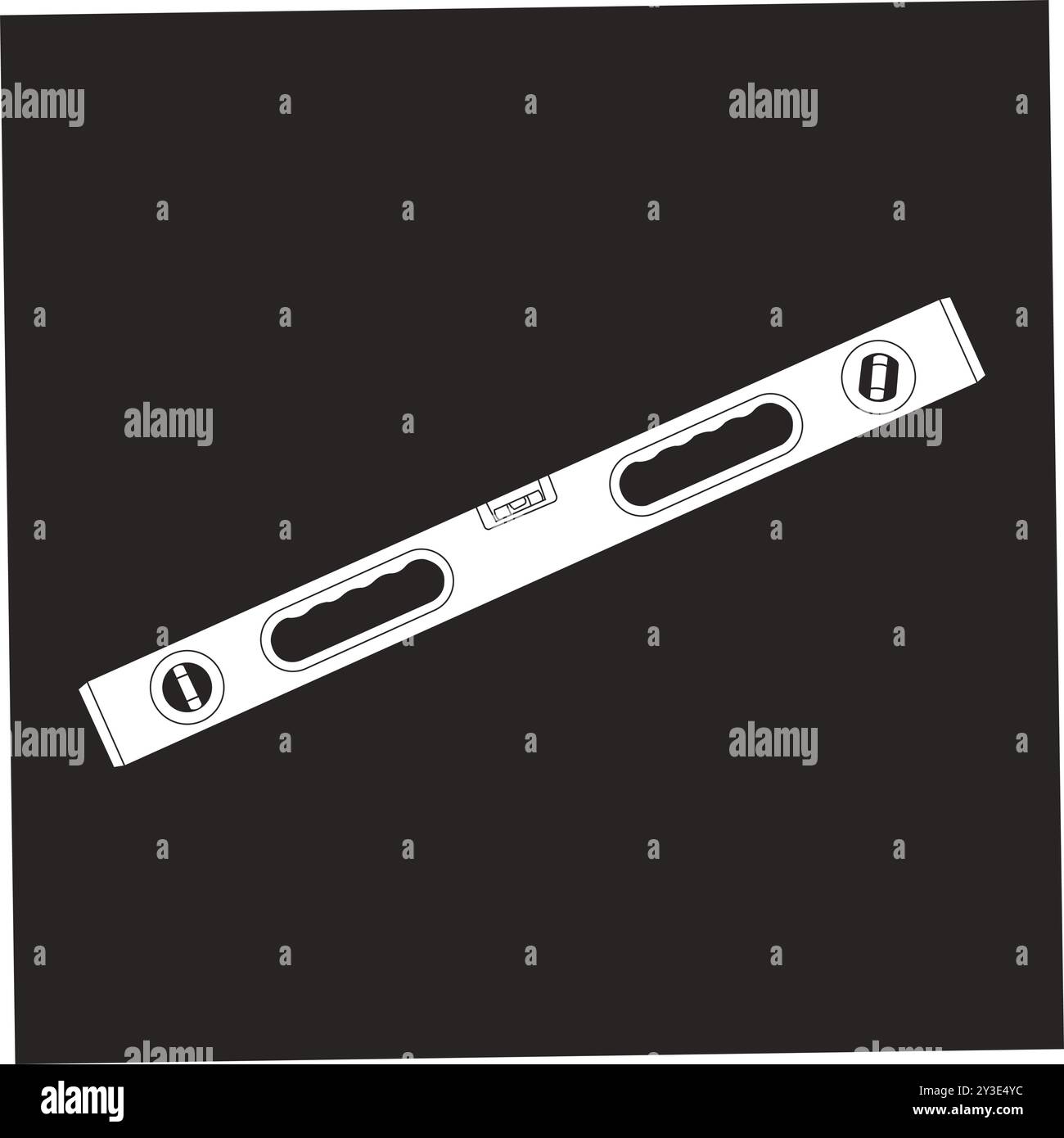 Construction level ruler icon vector illustration symbol design Stock ...