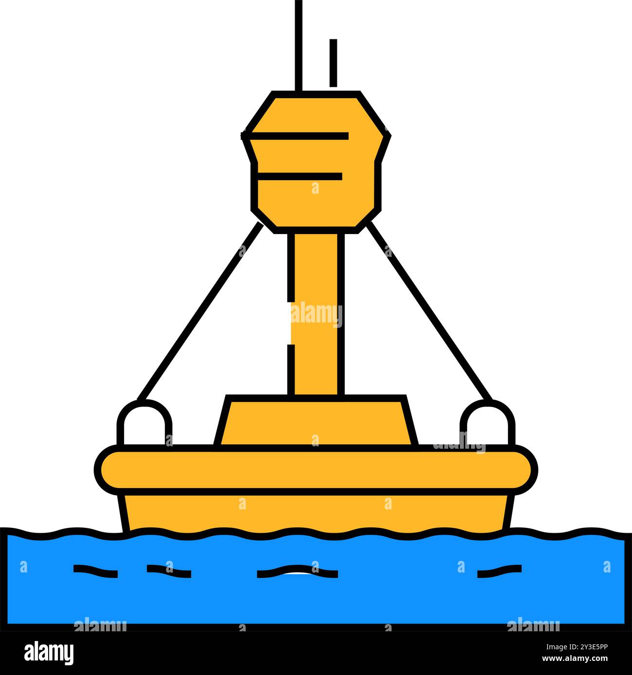 Marine Environmental Monitoring Icon Color Illustration Stock Vector Image And Art Alamy