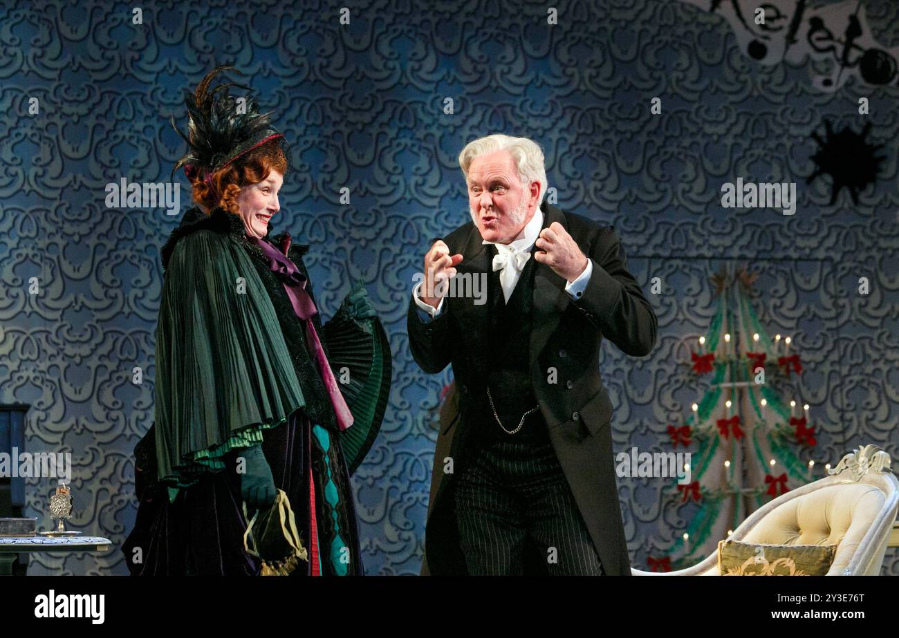 Nancy Carroll (Agatha Posket), John Lithgow (Mr Aeneas Posket) in THE ...