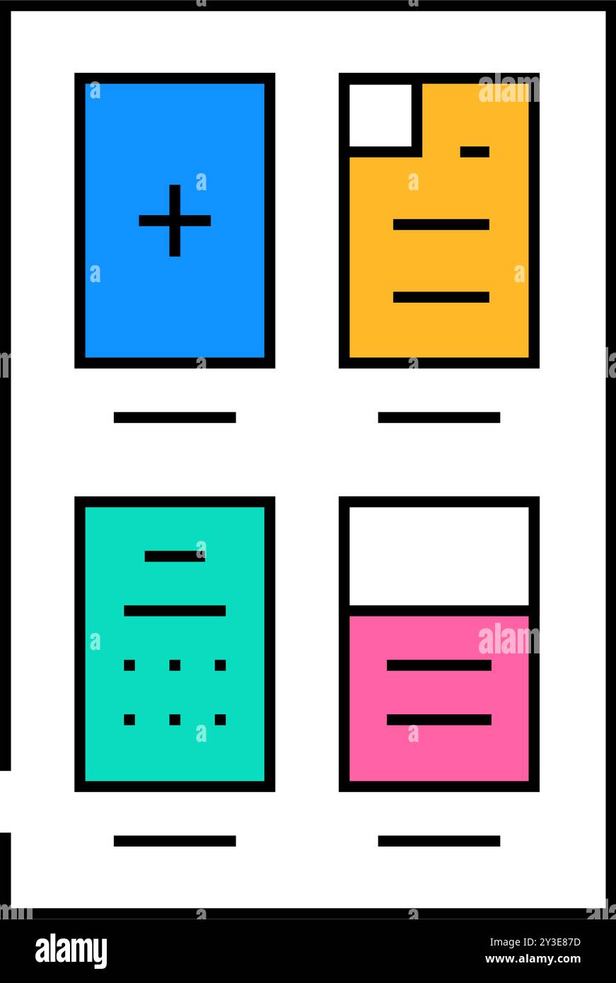 Document Templates Technical Writer Icon Color Illustration Stock Vector Image And Art Alamy