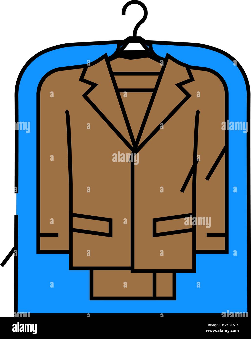 dry cleaner icon color illustration Stock Vector Image & Art - Alamy