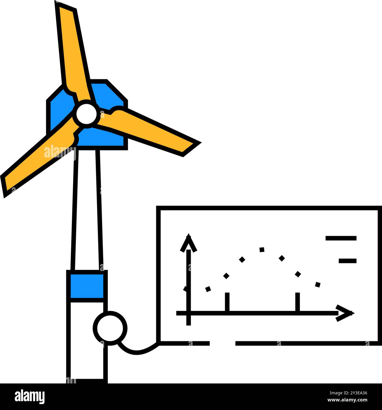 energy efficiency wind turbine icon color illustration Stock Vector ... energy efficiency wind turbine icon color illustration Stock Vector ...