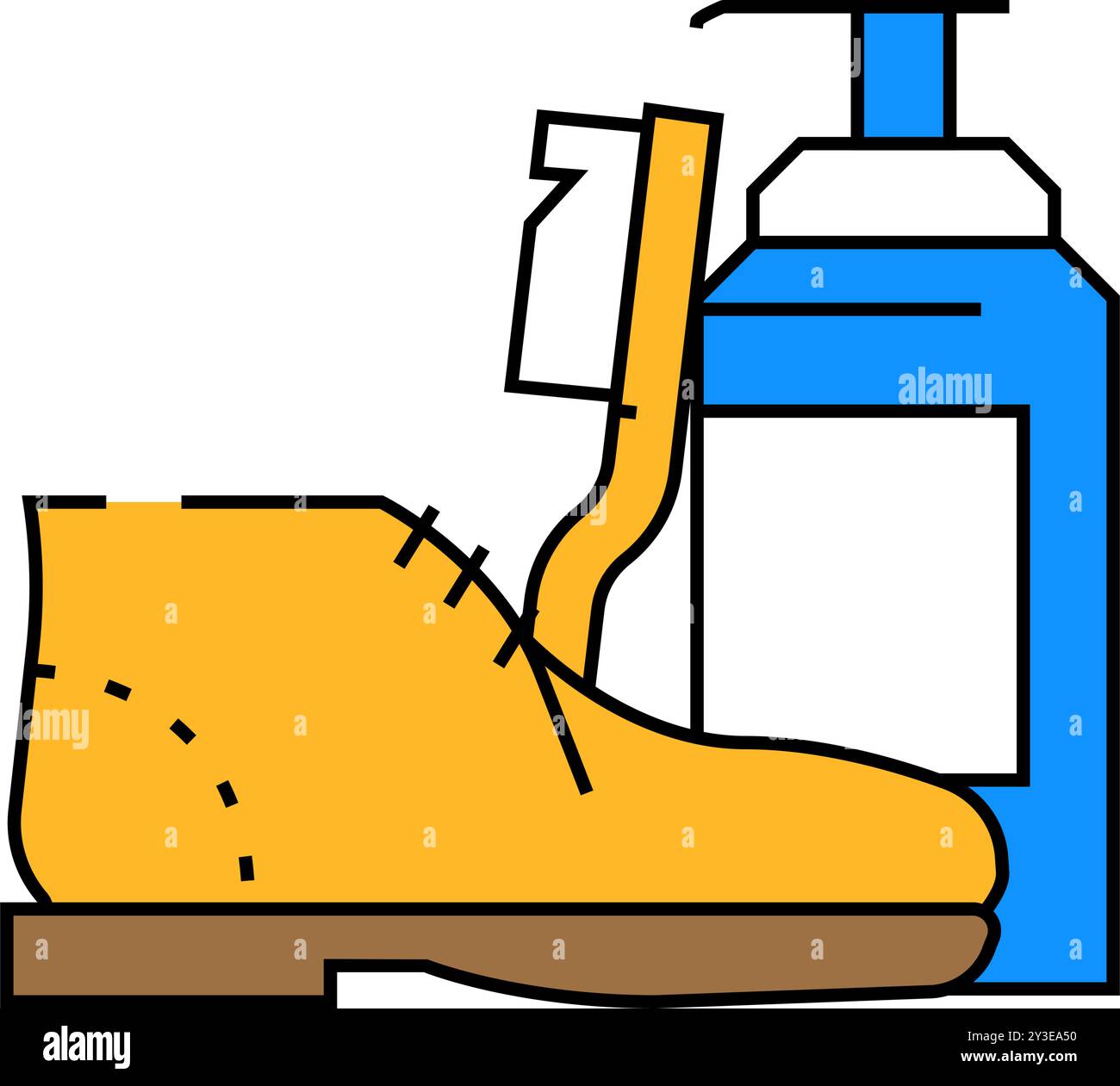 suede cleaning icon color illustration Stock Vector Image & Art - Alamy