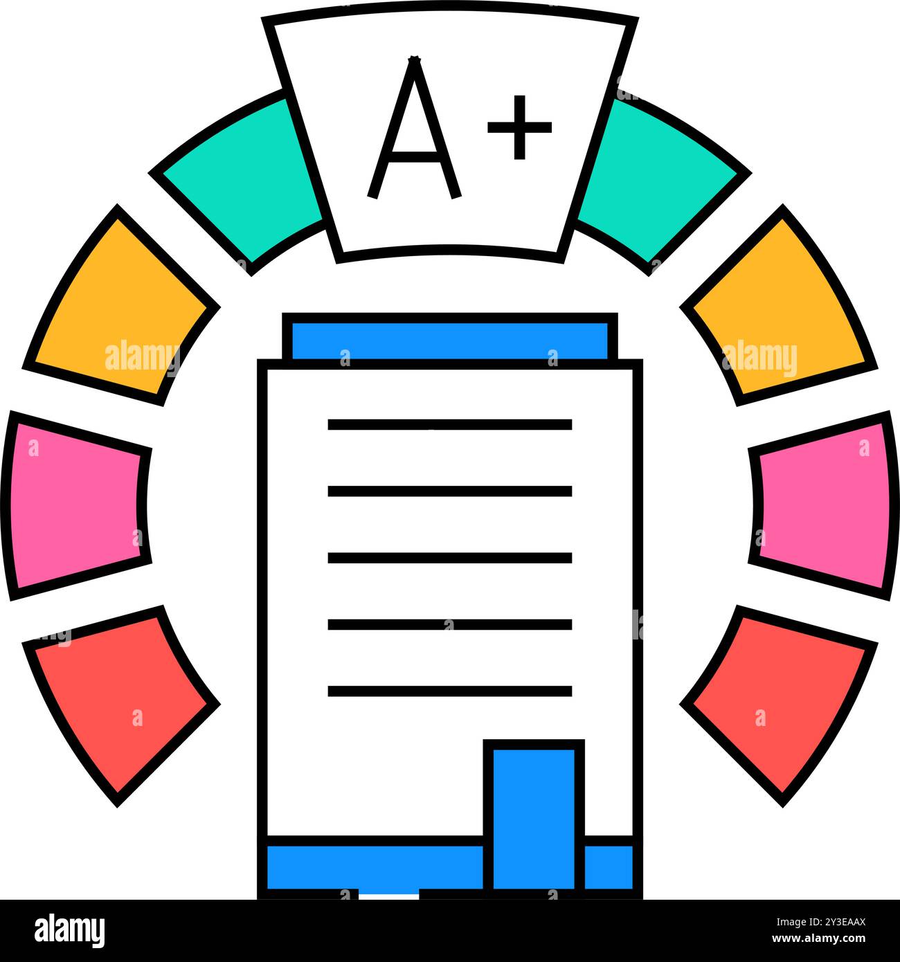 office energy efficient icon color illustration Stock Vector Image ...