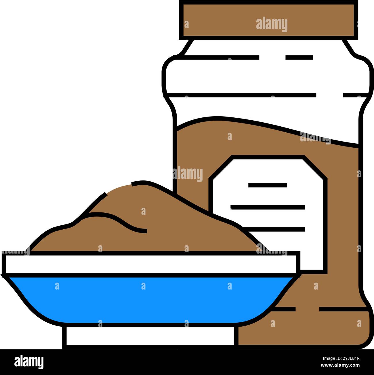 garam masala indian cuisine icon color illustration Stock Vector Image ...