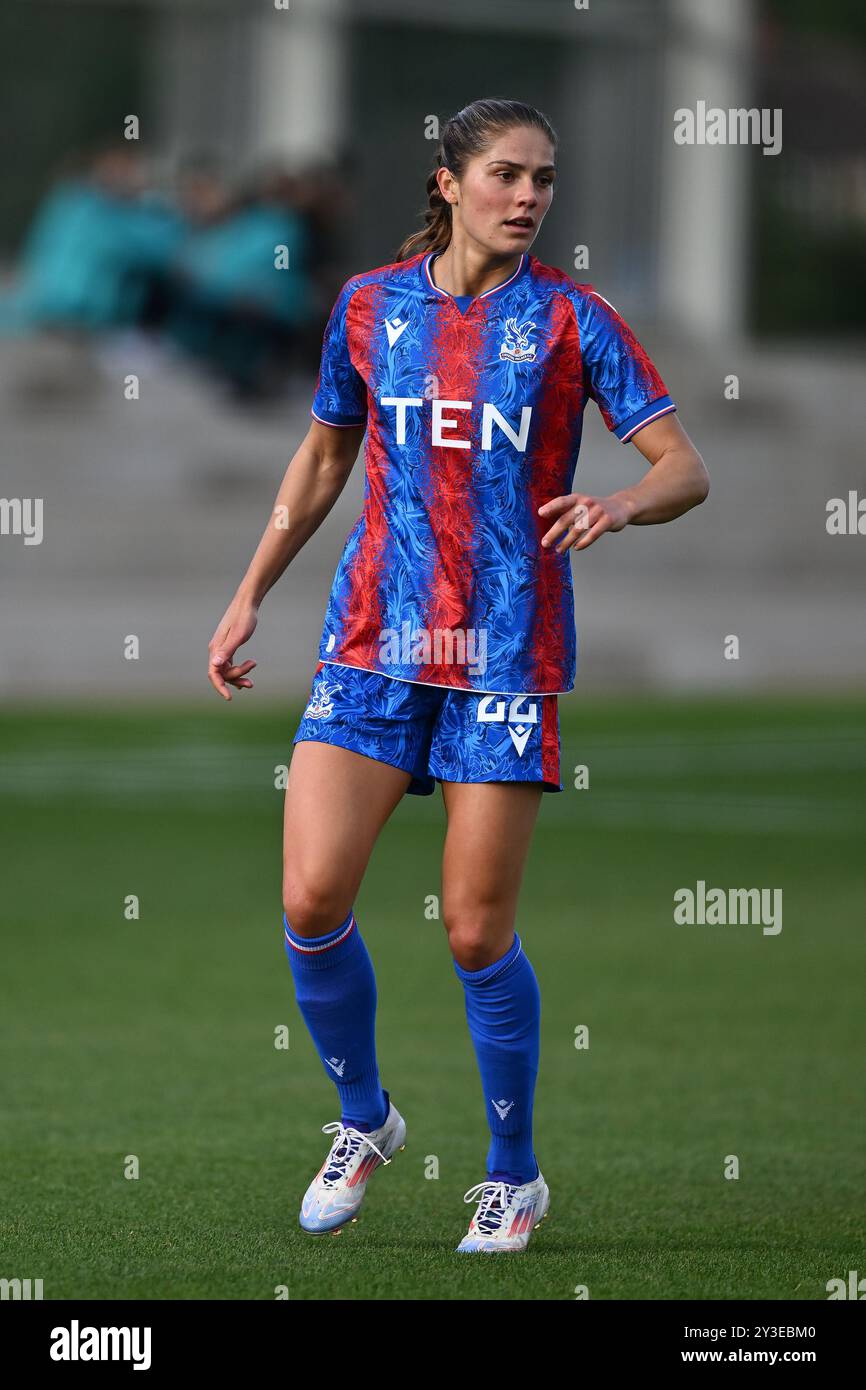 LONDON, ENGLAND - SEPTEMBER 12: Mille Gejl Jensen of Crystal Palace FC ...