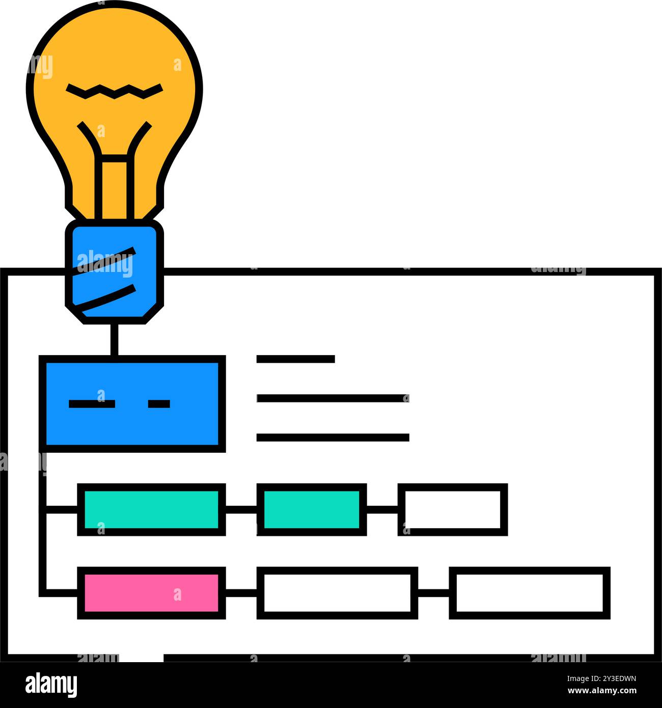 Property management network icon Cut Out Stock Images & Pictures - Alamy