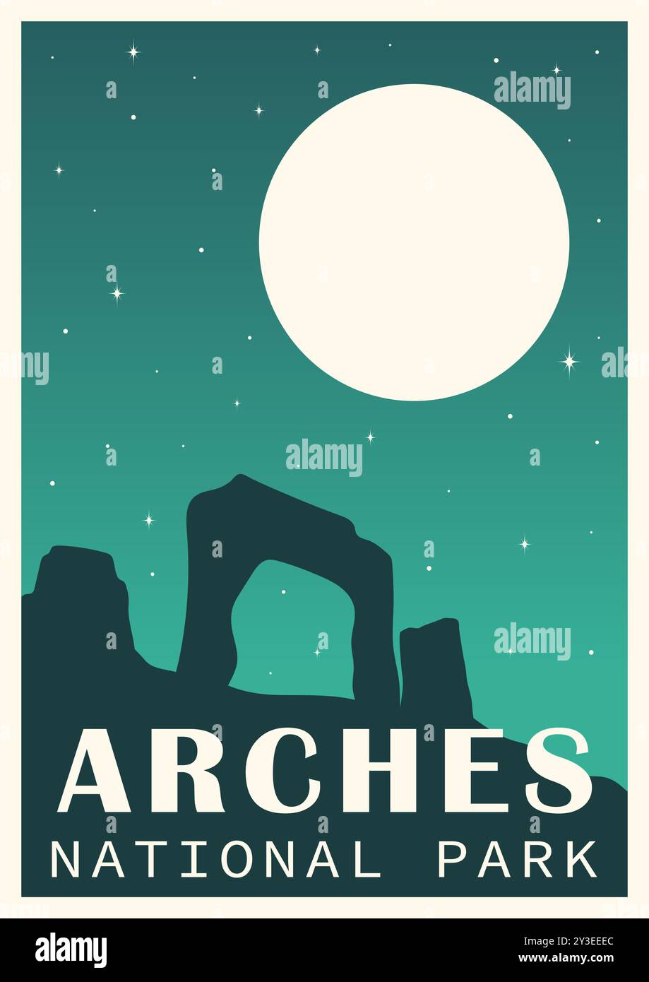 Utah night sky rock Stock Vector Images - Alamy