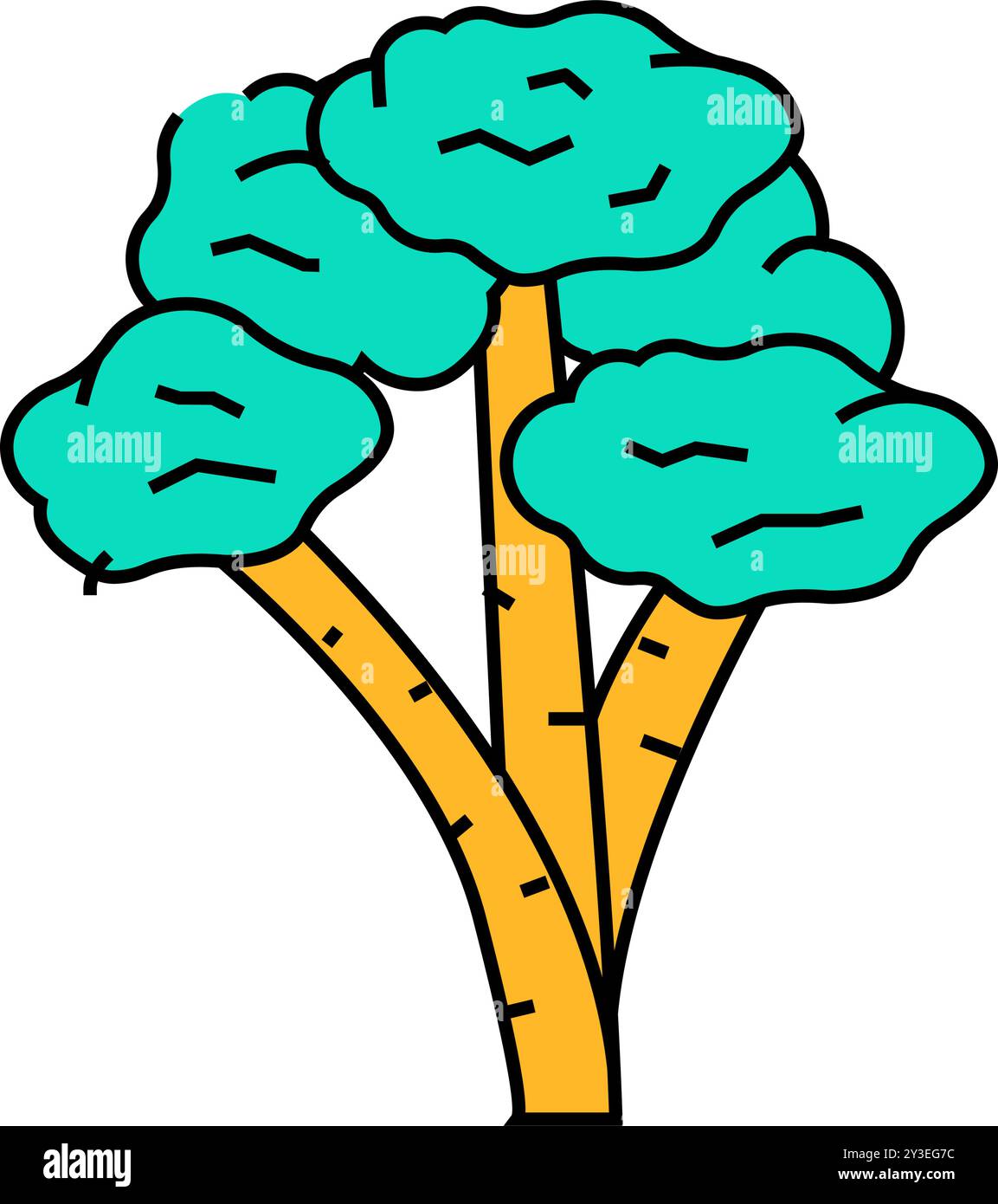 balsa jungle amazon icon color illustration Stock Vector Image & Art ...