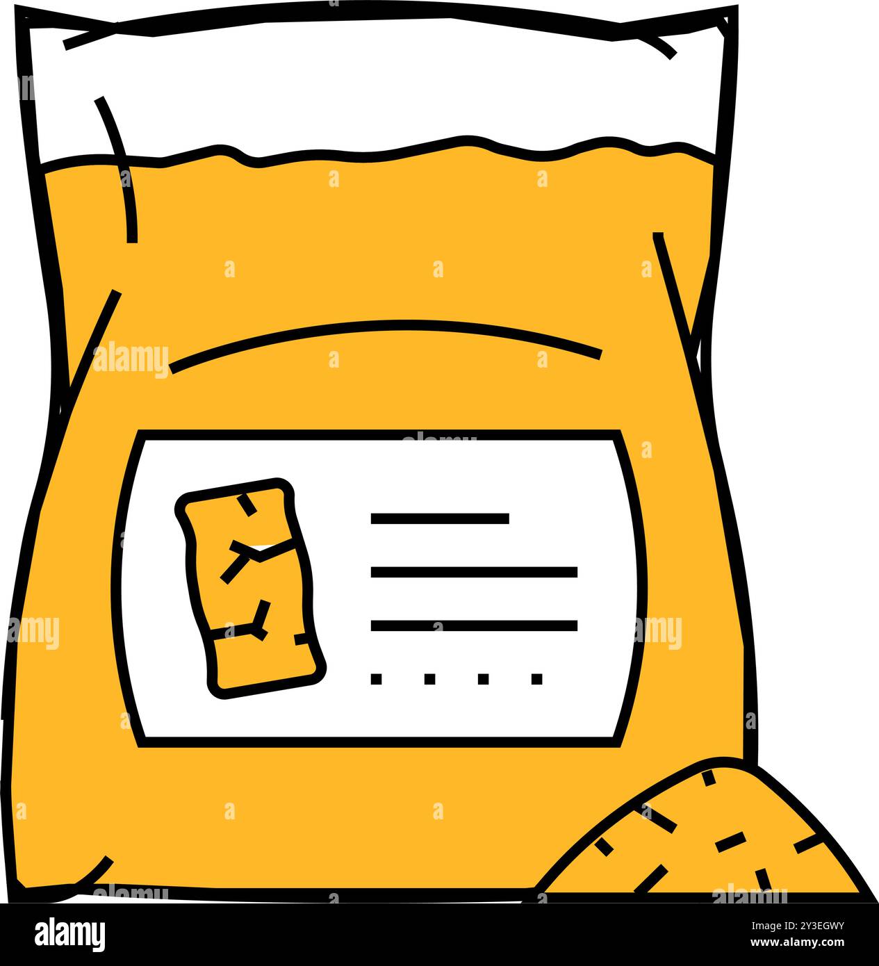 packaging wood pellets icon color illustration Stock Vector Image & Art ...