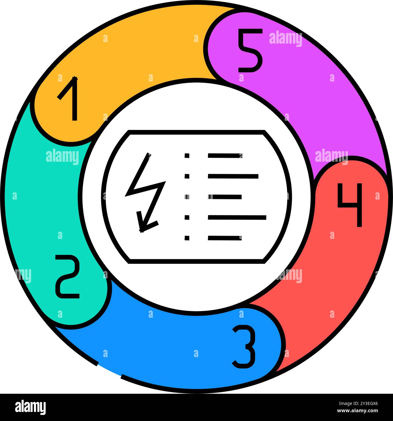 energy management time icon color illustration Stock Vector Image & Art ...