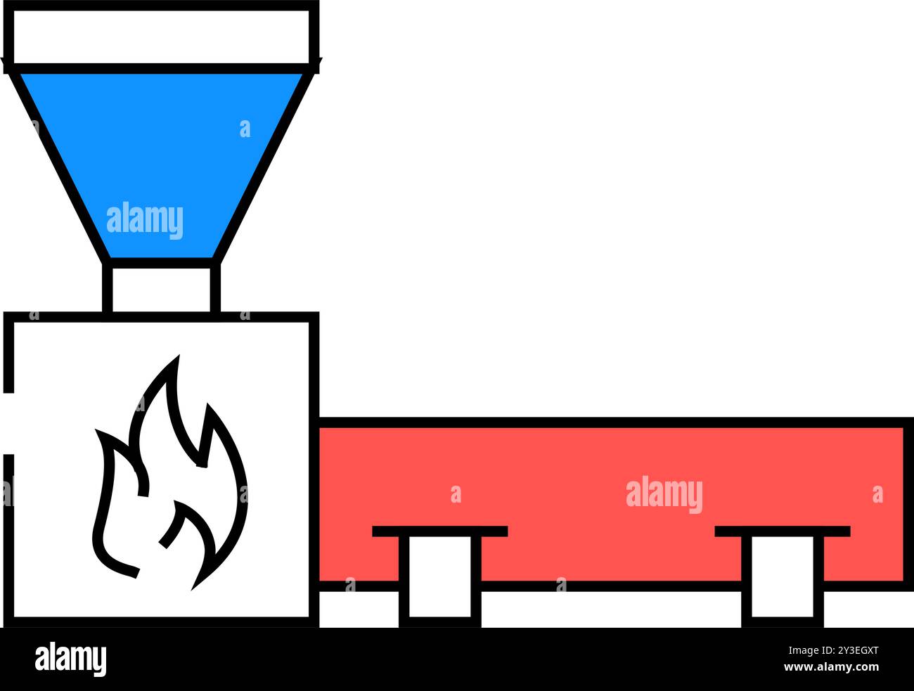 drying wood pellets icon color illustration Stock Vector Image & Art ...