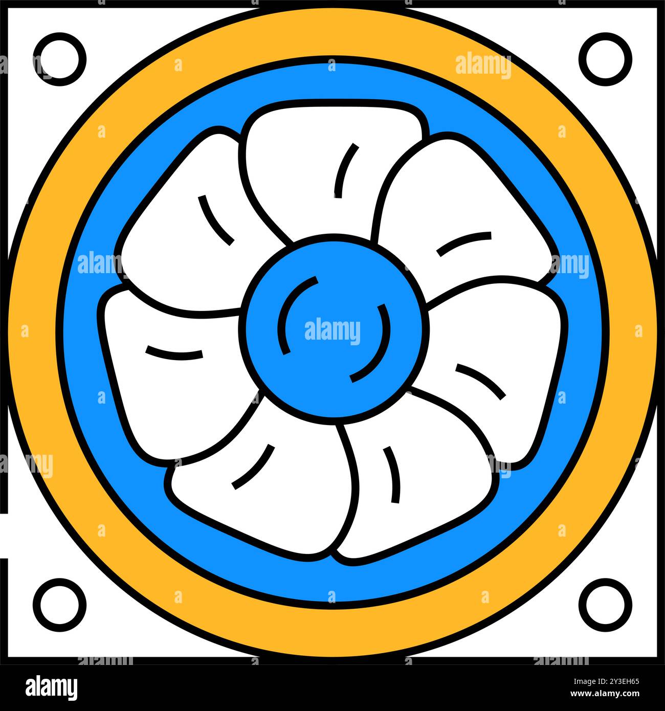 Fan remote control color Stock Vector Images - Alamy